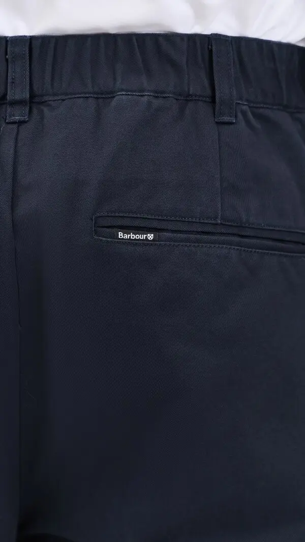 Barbour Yorklane Pleated Twill Trousers