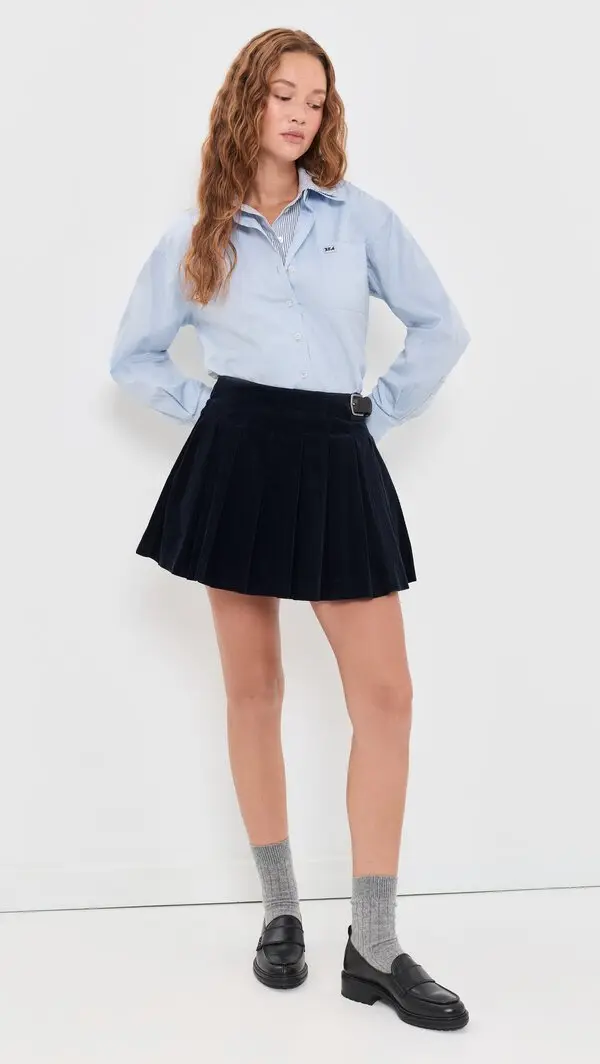 Sea Zayna Double Layered Button Down