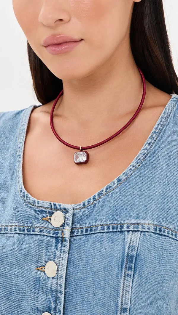 Baublebar Lindsey Crystal Collar Necklace