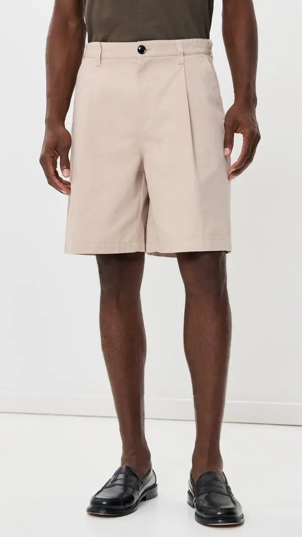 Obey Dean Pleated Shorts