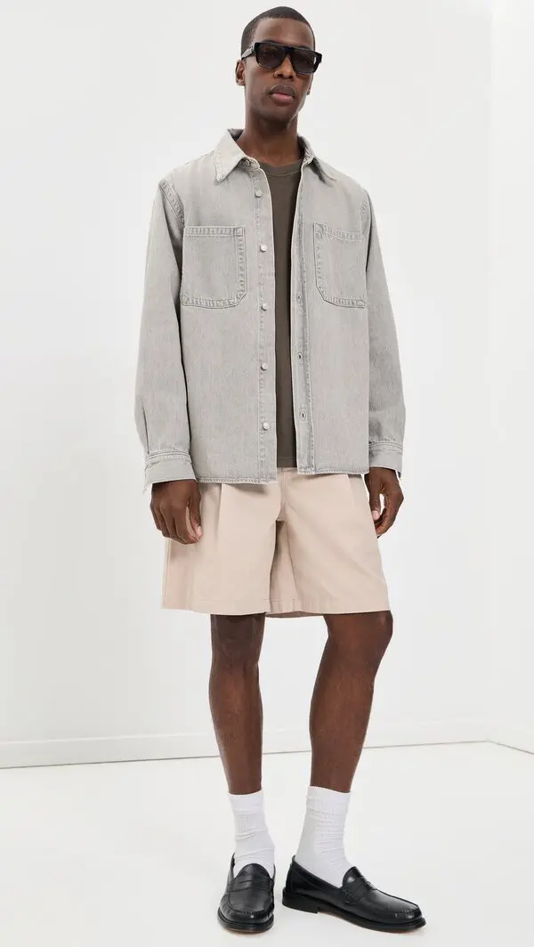 Obey Dean Pleated Shorts