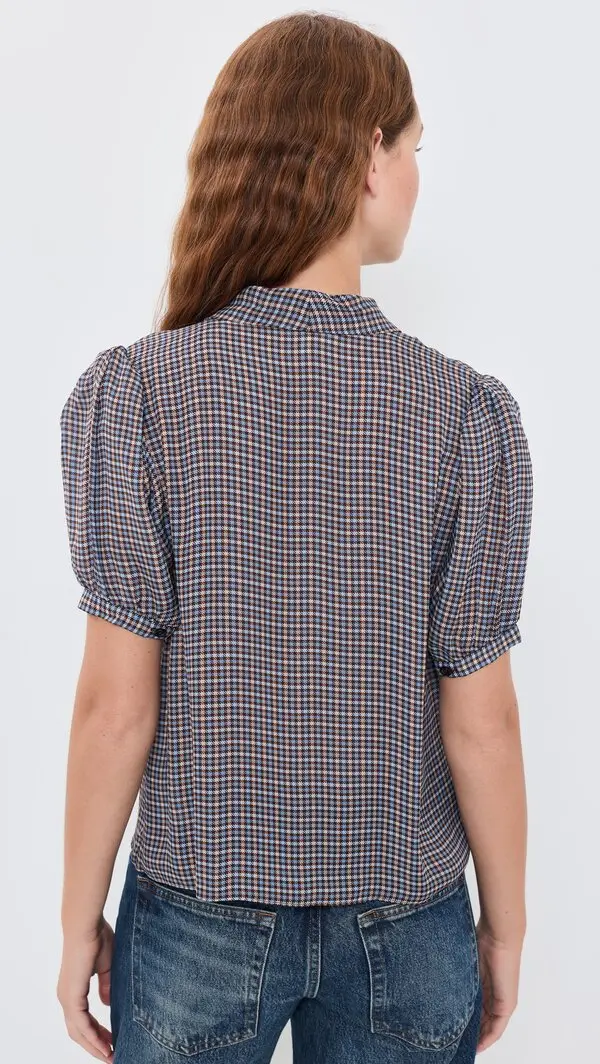 FRAME The Sonnet Silk Blouse