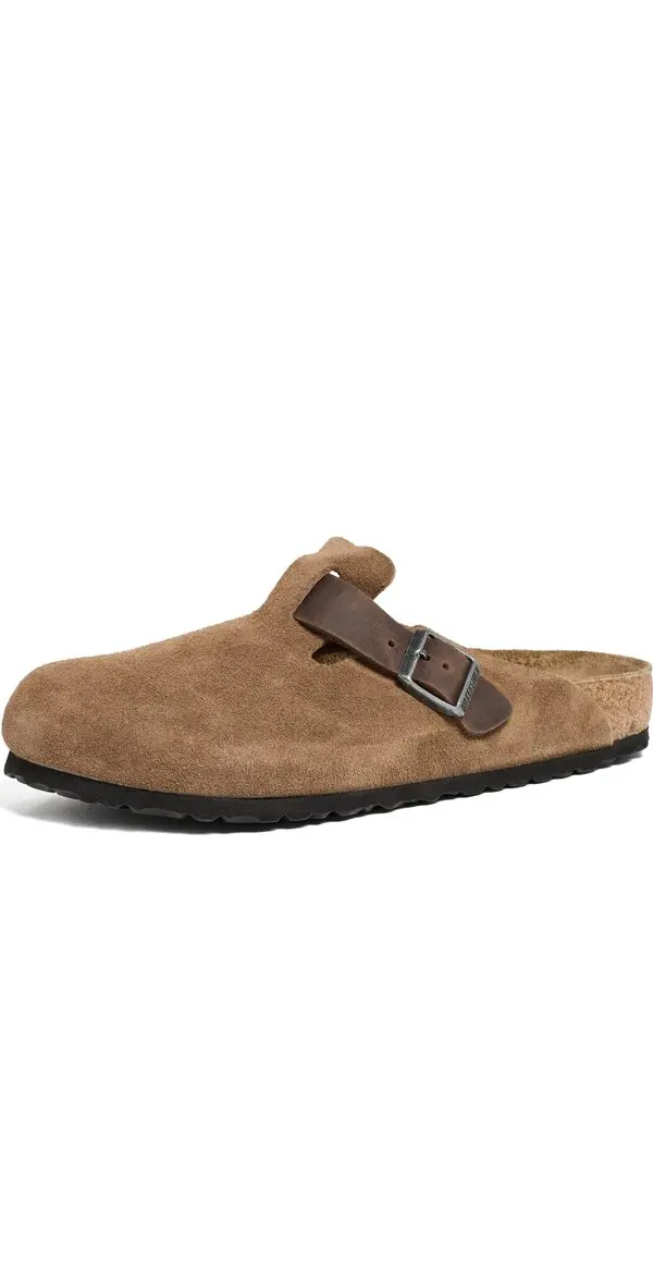 BIRKENSTOCK Boston Clogs - Dark Tea