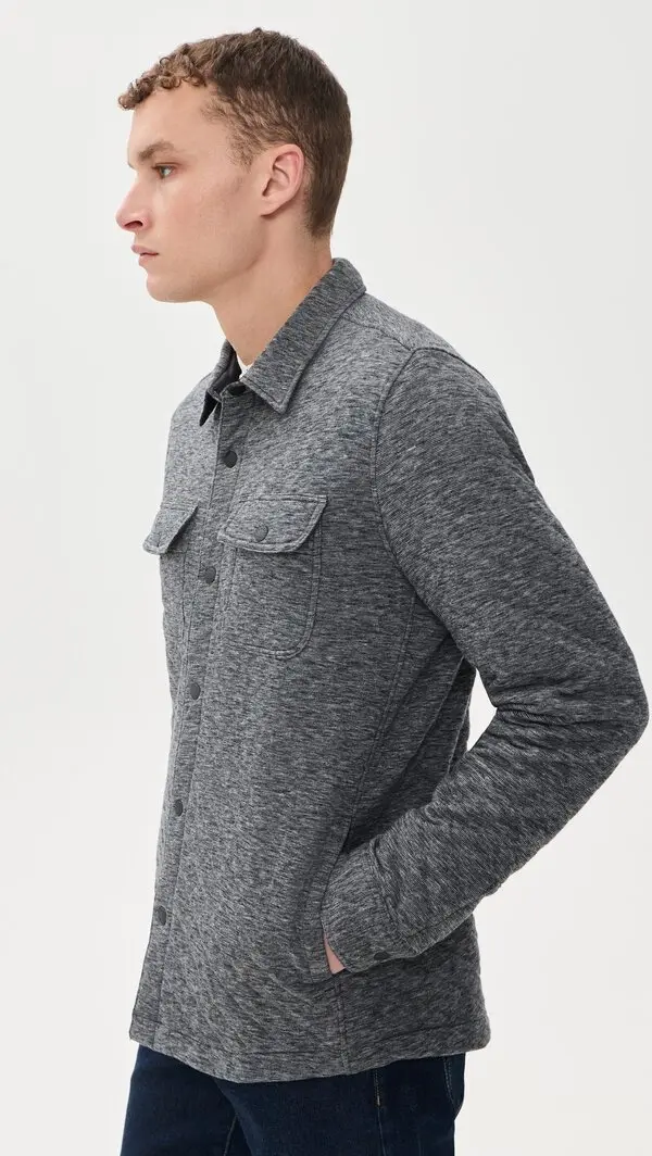 Faherty Brand Epic Quilted Cpo Jacket