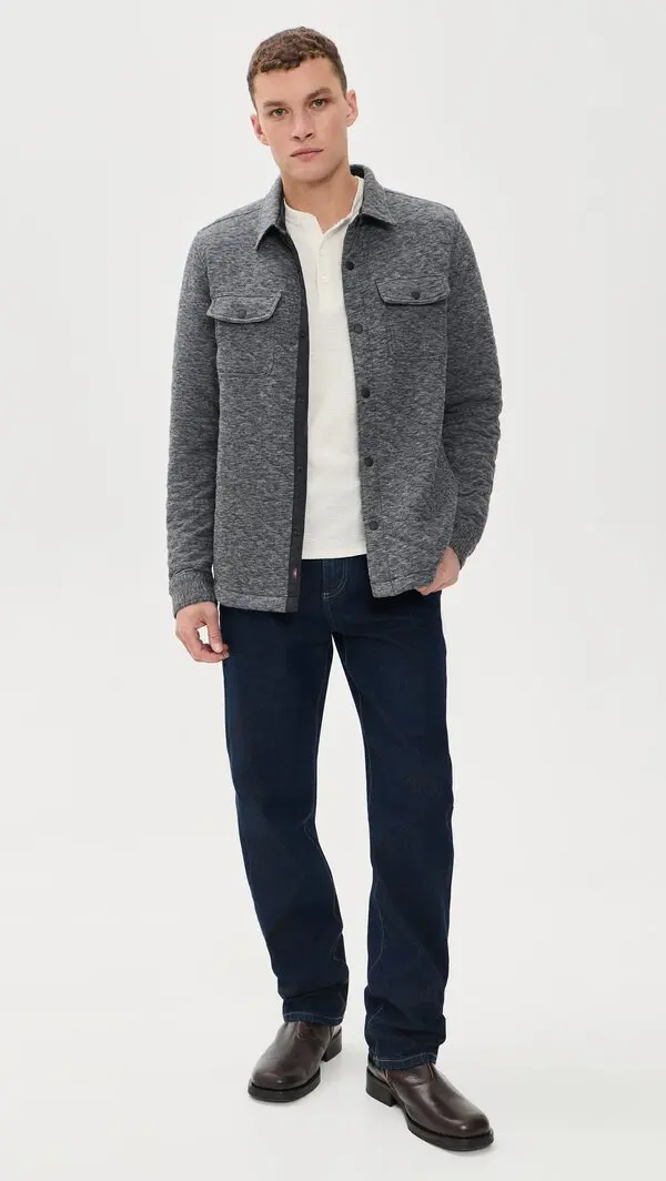 Faherty Brand Epic Quilted Cpo Jacket