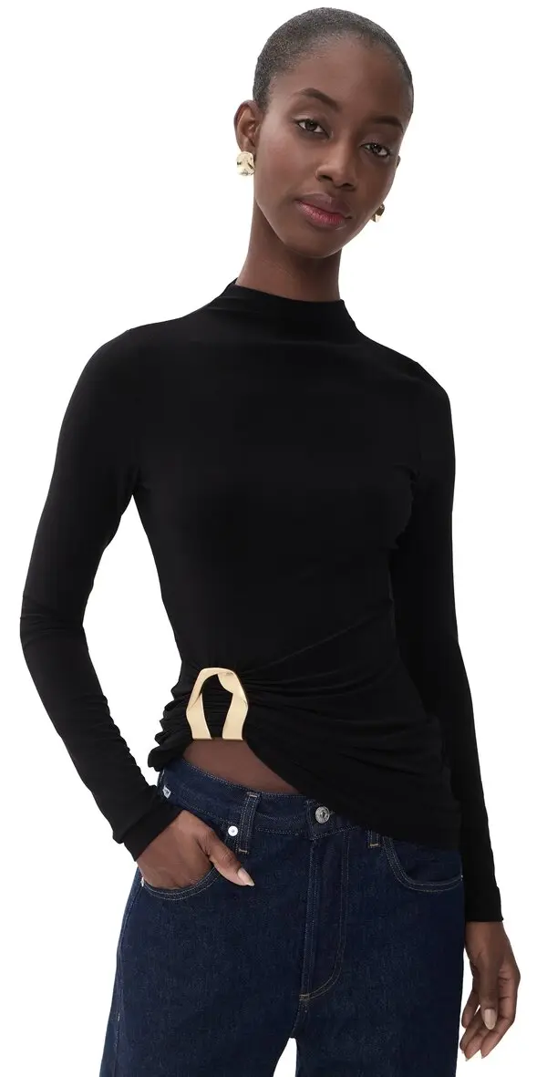 Aje Luma Hardware Jersey Top