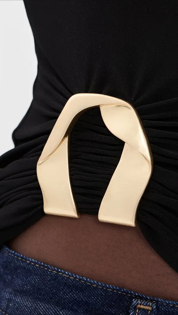 Aje Luma Hardware Jersey Top