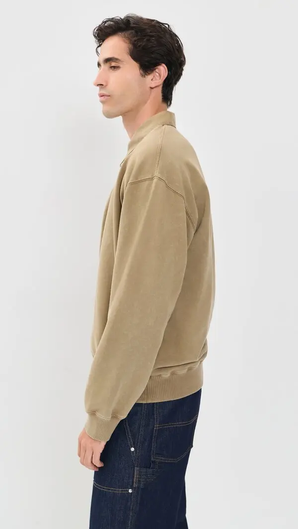 Helmut Lang Garment-dyed French Terry Polo