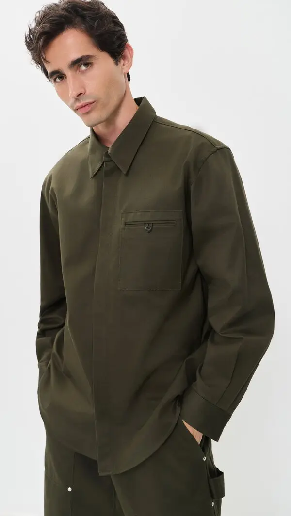 Helmut Lang Chino Twill Over Shirt