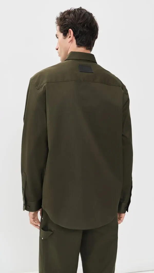 Helmut Lang Chino Twill Over Shirt