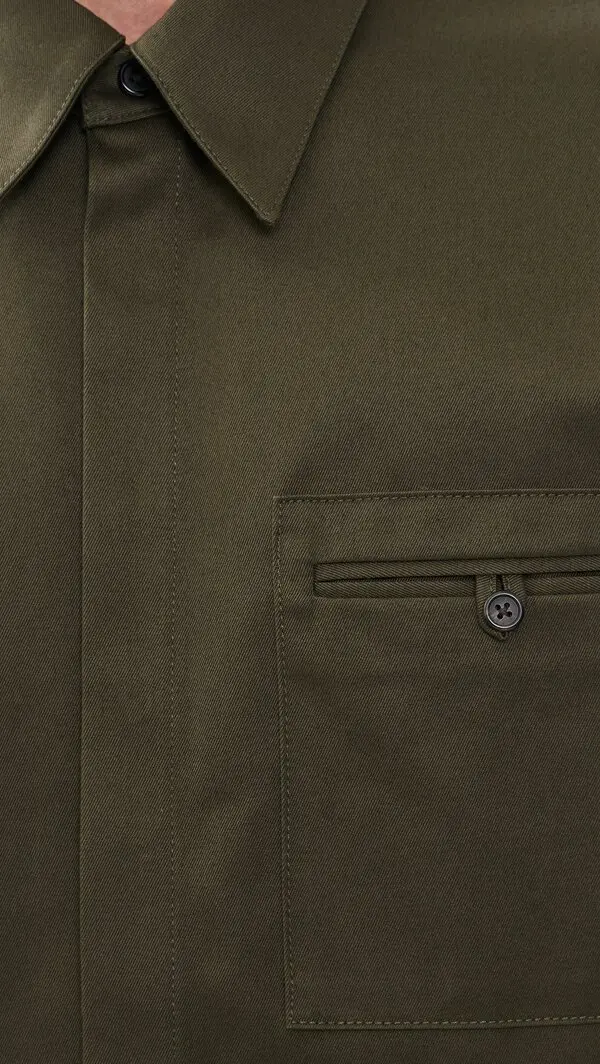 Helmut Lang Chino Twill Over Shirt