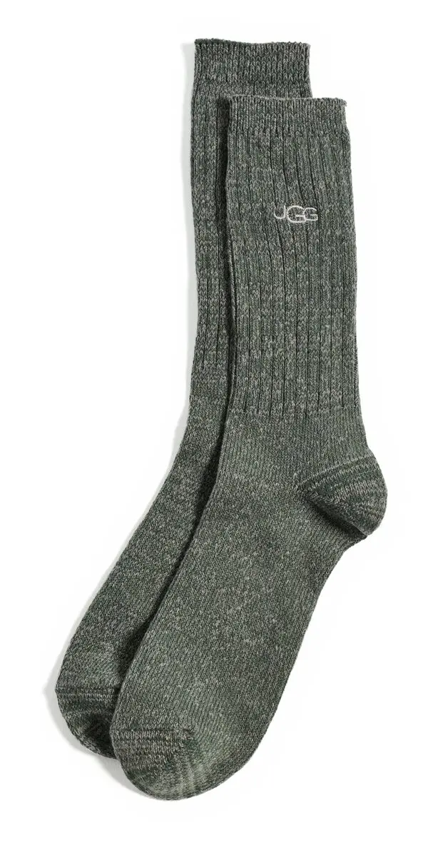 UGG Trey Rib Knit Crew Socks