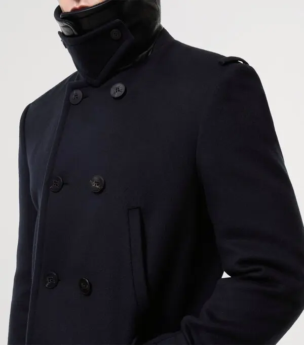 Burberry Wool-cashmere Pea Coat