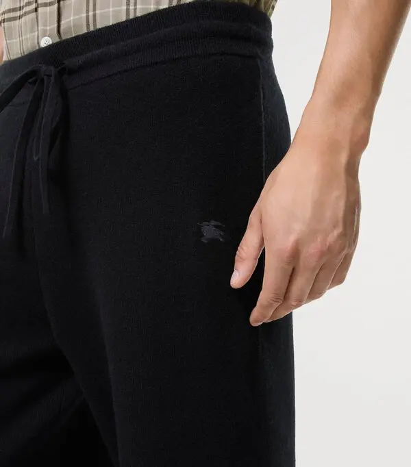 Burberry Cashmere-blend Ekd Track Pants
