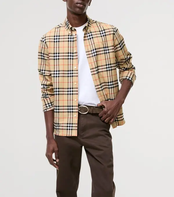 Burberry Cotton Check Shirt