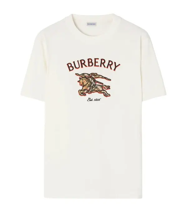 Burberry Cotton Check Ekd T-shirt
