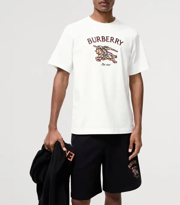 Burberry Cotton Check Ekd T-shirt