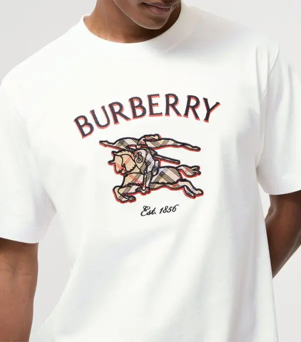 Burberry Cotton Check Ekd T-shirt