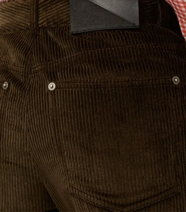 Loewe Corduroy Straight-leg Trousers