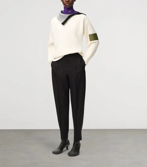 Loewe Wool-blend Tapered Trousers