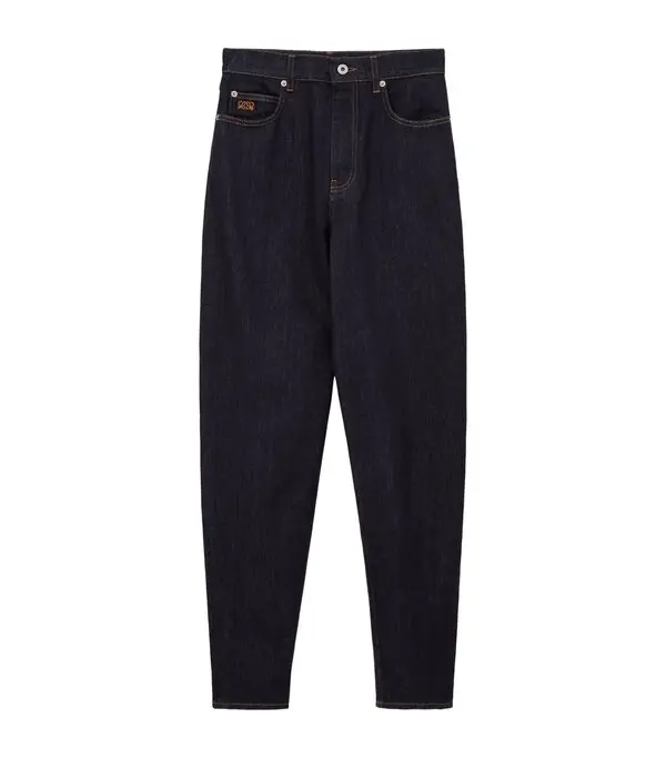 Loewe Mid-rise Relaxed Jeans - Navy