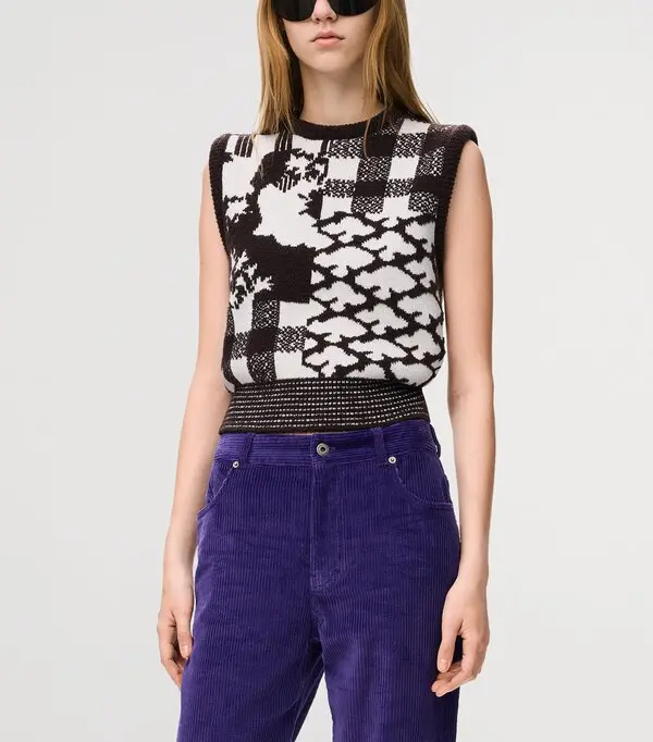 Loewe X Cosima Von Bonin Sweater Vest - Ivory