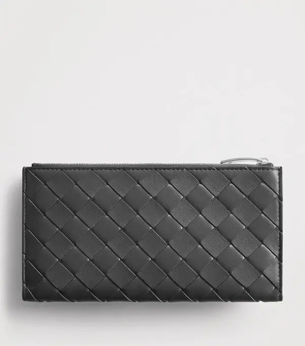 Bottega Veneta Leather Andiamo Long Wallet