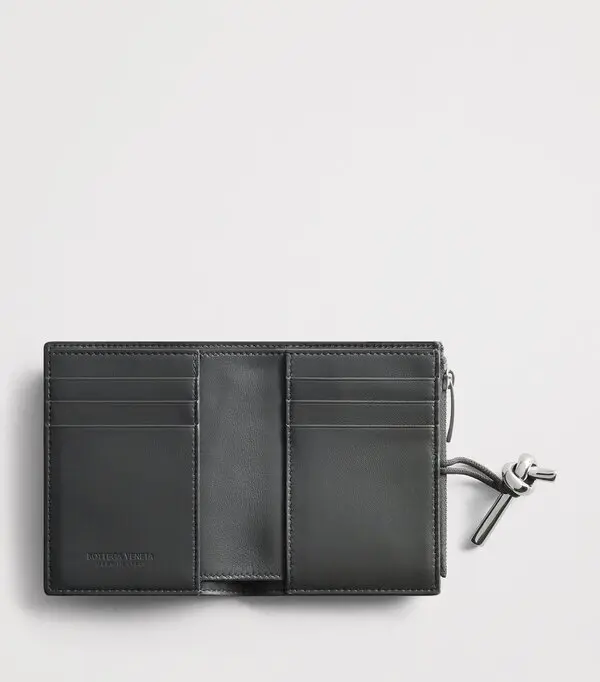 Bottega Veneta Small Leather Andiamo Bifold Wallet
