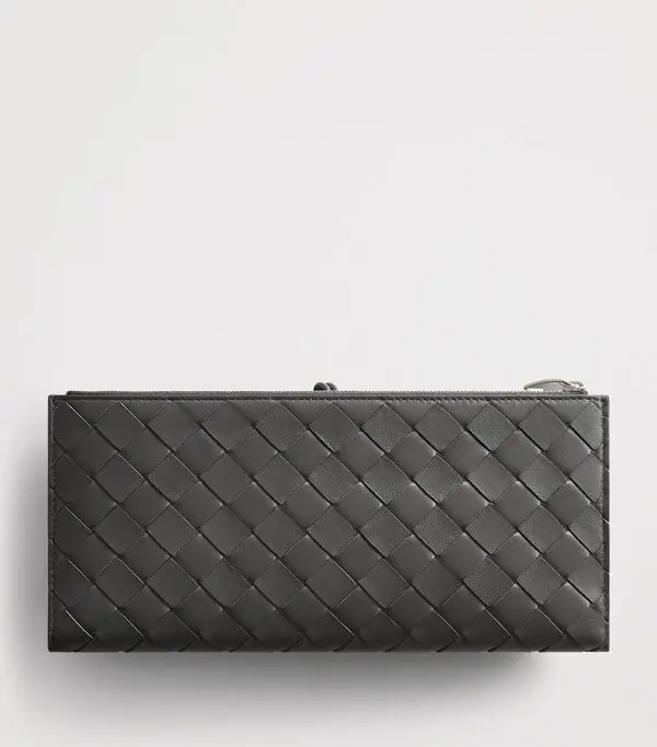 Bottega Veneta Large Leather Andiamo Bifold Wallet