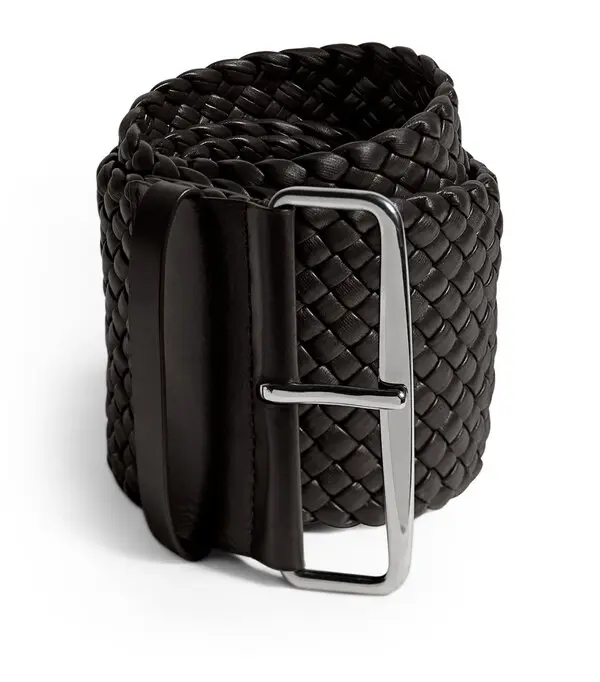 Bottega Veneta Nappa Leather Sumo Belt - Brown