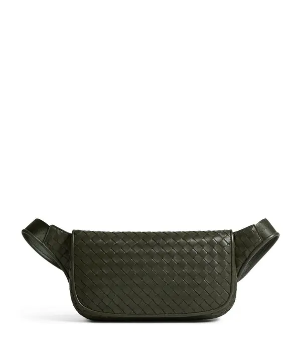 Bottega Veneta Leather Veneto Belt Bag - Green
