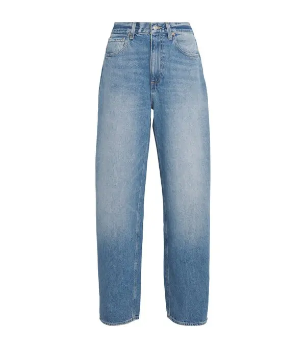 Paige High-rise Tapered Emilie Jeans - Blue
