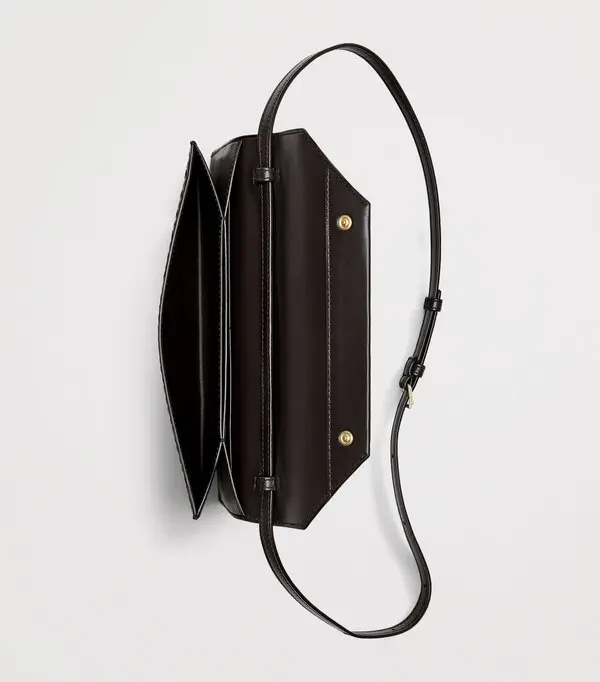 Bottega Veneta Nappa Leather Intrecciato Piccolo Envelope Pouch
