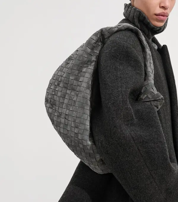 Bottega Veneta Suede Jodie Shoulder Bag