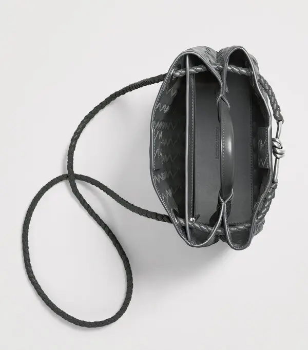 Bottega Veneta Small Suede Andiamo Top-handle Bag