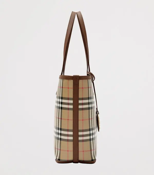 Burberry Small Check Tote Bag