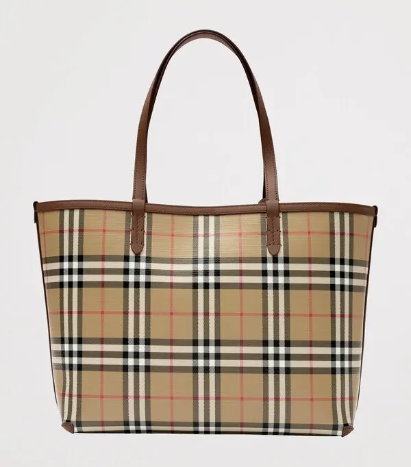 Burberry Small Check Tote Bag