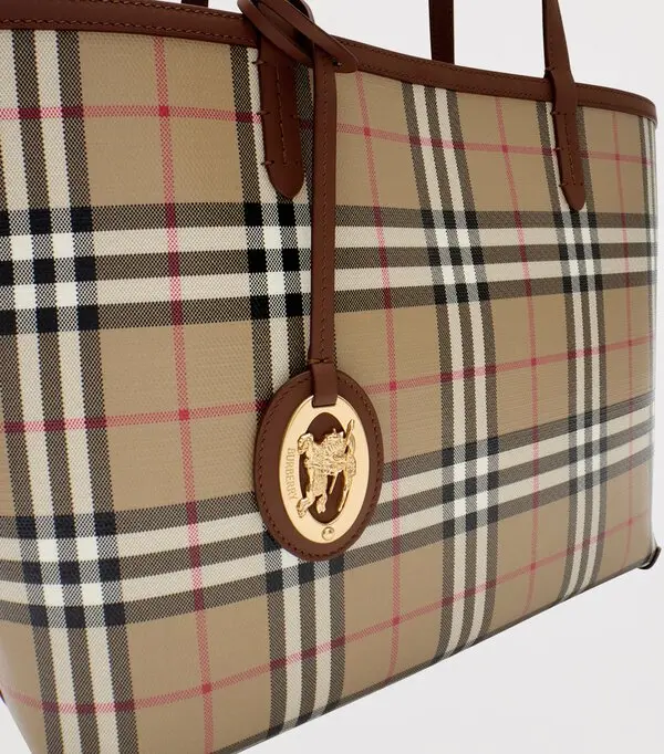 Burberry Small Check Tote Bag