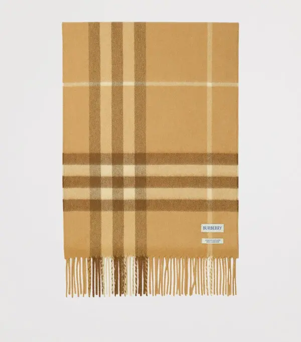 Burberry Cashmere Check Scarf