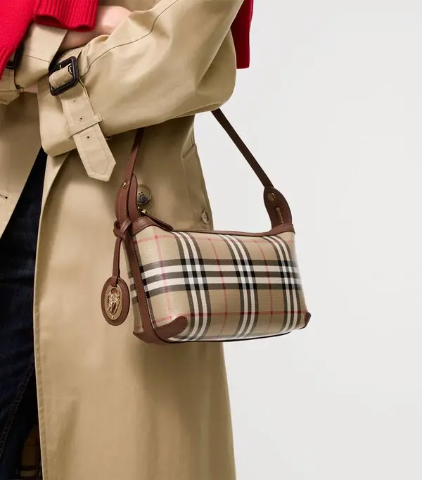 Burberry Mini Check Shoulder Bag