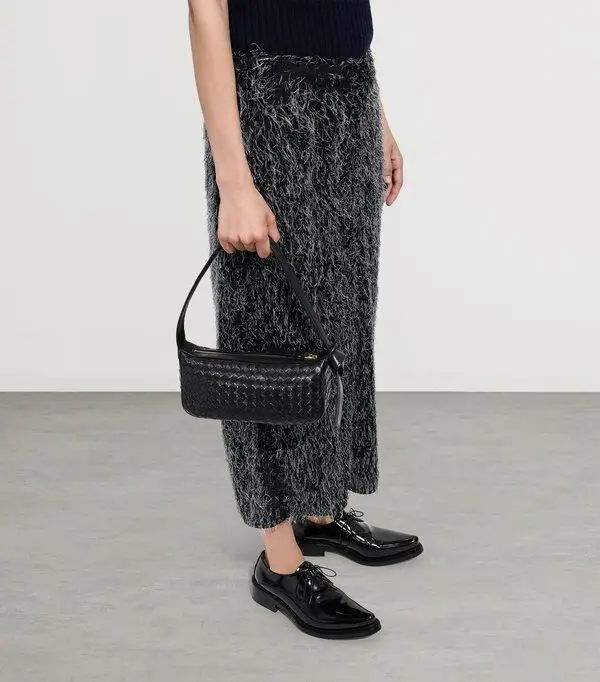 Bottega Veneta Nappa Leather Nodo Shoulder Bag