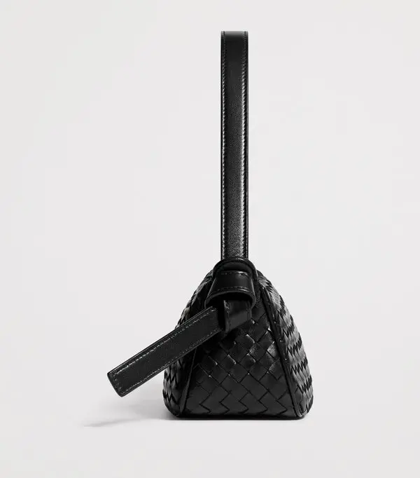 Bottega Veneta Nappa Leather Nodo Shoulder Bag