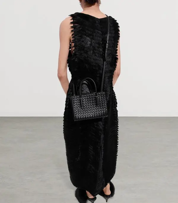 Bottega Veneta Barbara Woven Leather Tote Bag