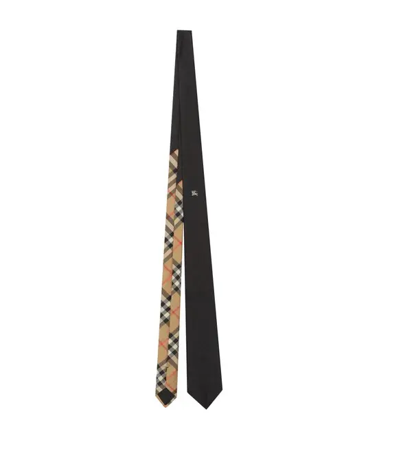 Burberry Silk Ekd Tie - Black