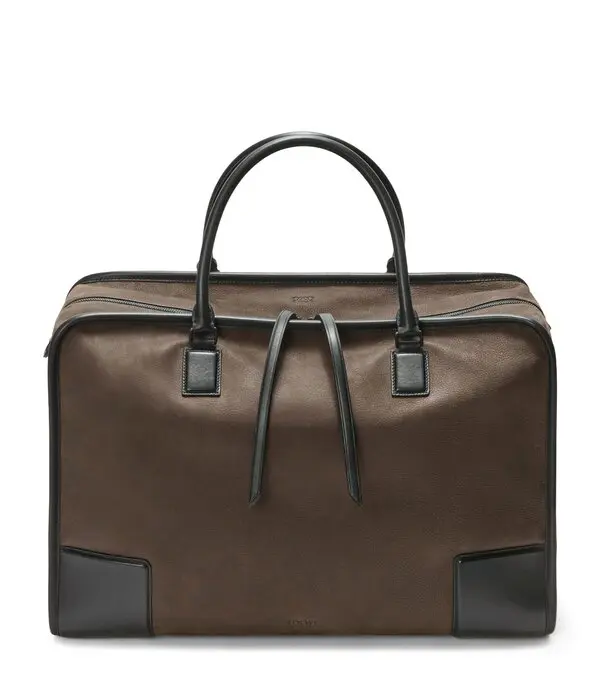 Loewe Large Leather Amazona 180 Duffle Bag - Green