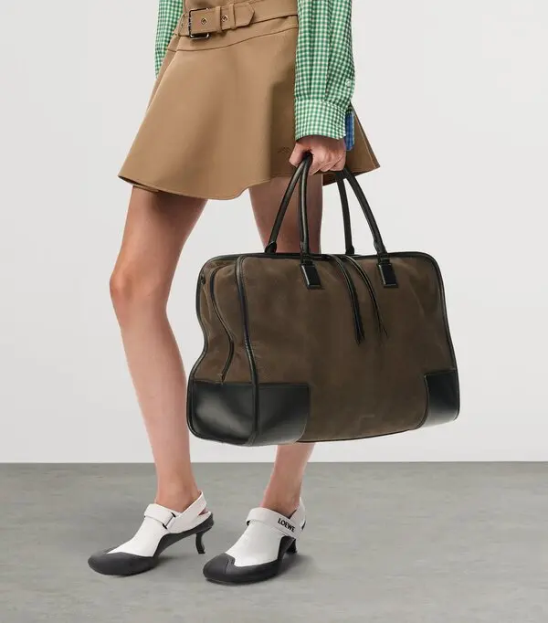 Loewe Large Leather Amazona 180 Duffle Bag