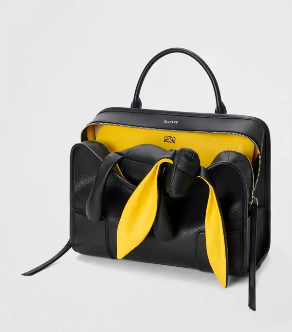 Loewe X Cosima Von Bonin Large Leather Amazona 180 Top-handle Bag