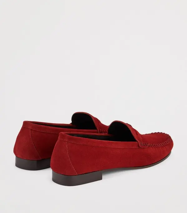 MALONE SOULIERS Suede Knightsbridge Loafers