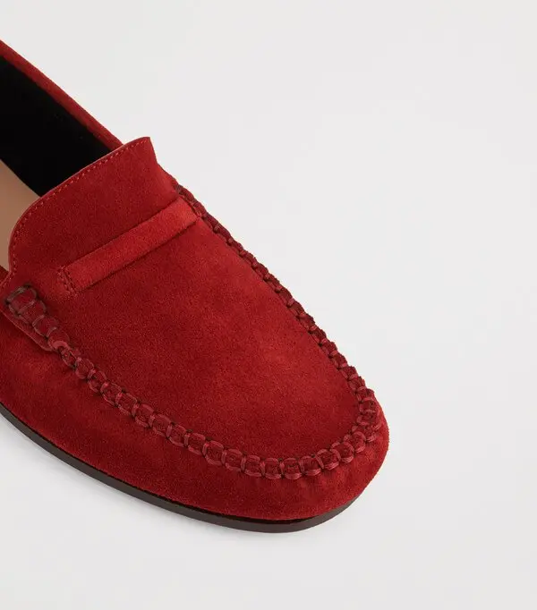 MALONE SOULIERS Suede Knightsbridge Loafers