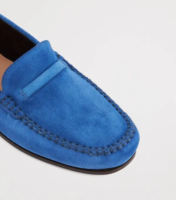 MALONE SOULIERS Suede Knightsbridge Loafers